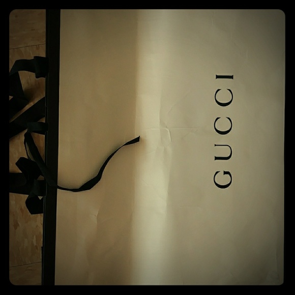 Gucci | Accessories | Gucci Paper Bag | Poshmark